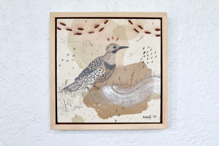 Northern Flicker Mini Original - Alicia Hauff Studio