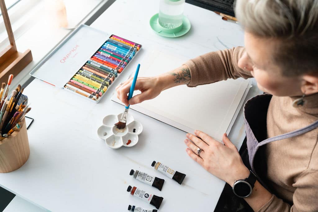 Work of Art: 5 Skills Needed for Professional Art - Alicia Hauff Studio